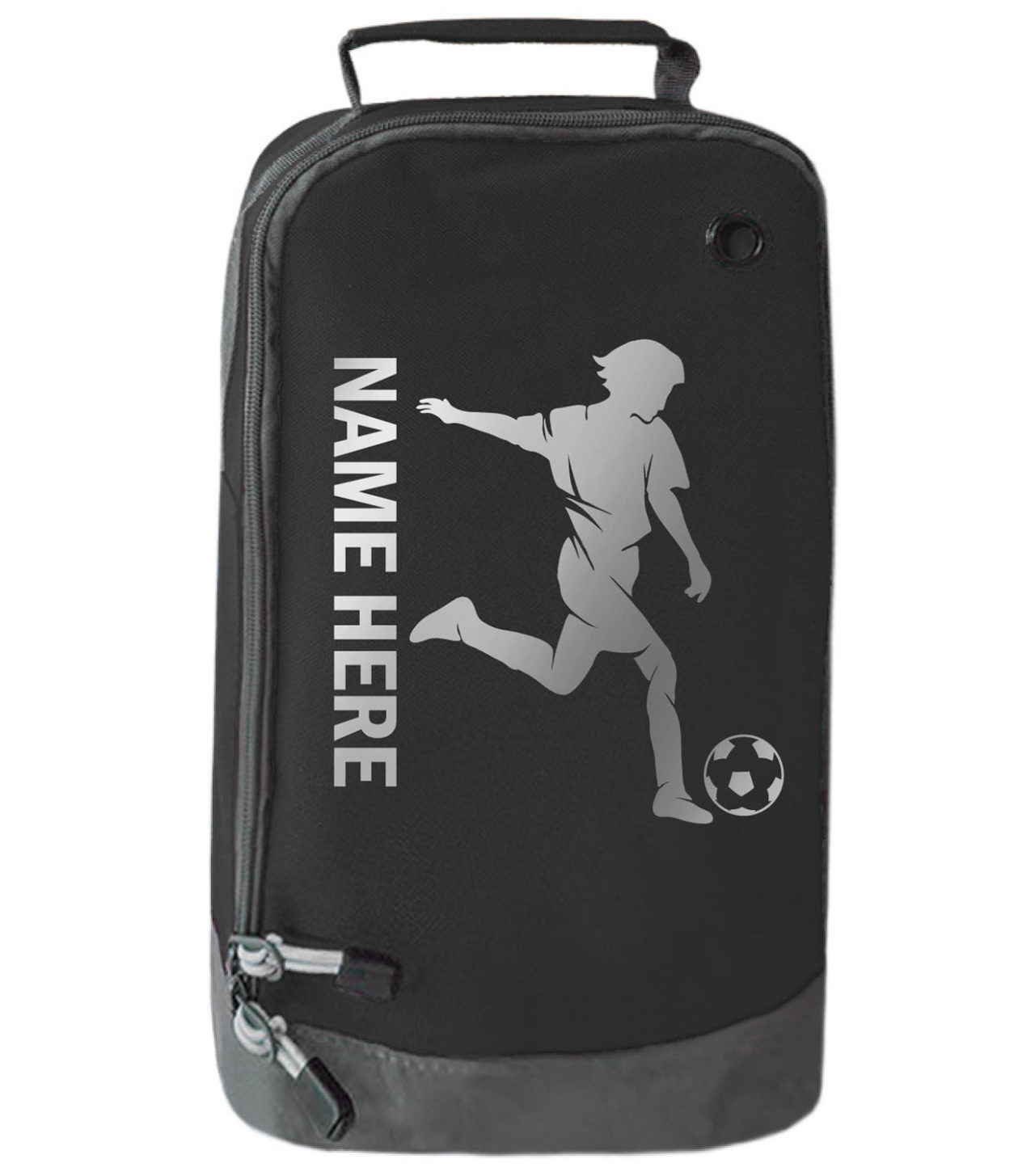 Personalised Football Boot Bag Girls Sports School PE Kit Kids Footy ...